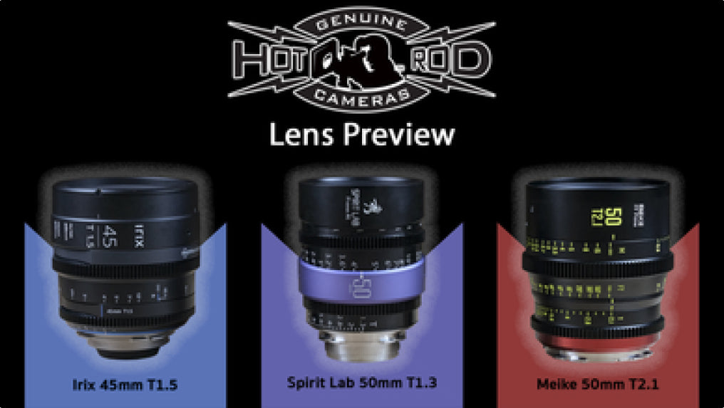 Lens Preview - Irix, Spirit Lab and Meike — Hot Rod Cameras