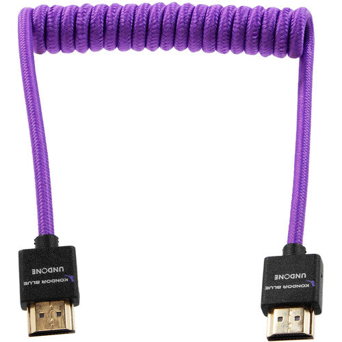 Kondor Blue Gerald Undone MK2 Coiled High-Speed HDMI Cable (12 to 24 ...