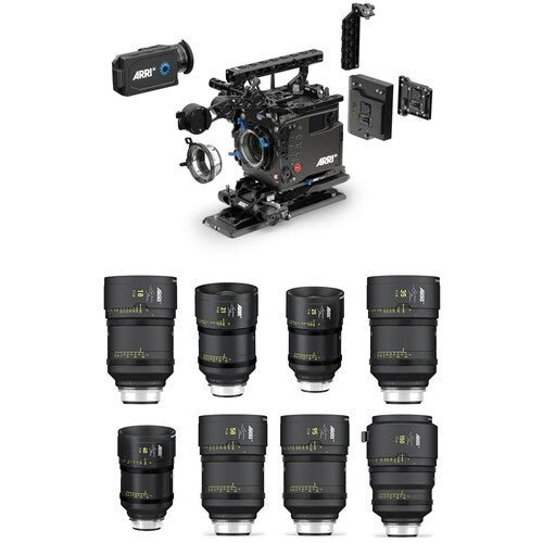ARRI ALEXA 35 Production Set (19mm Studio) with 8x Signature Prime Len ...