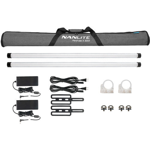 Nanlite PavoTube II 30XR RGB LED Pixel Tube Light (4', 2-Light Kit ...