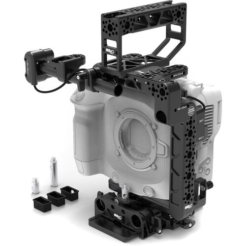 MID49 Upper Cage for Canon C80 + Audio Breakout AB-4 — Hot Rod Cameras