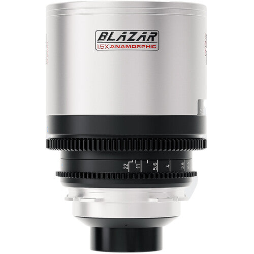 BLAZAR LENS Remus 33mm T1.8 S35 1.5x Anamorphic Lens (ARRI PL, Blue Fl ...