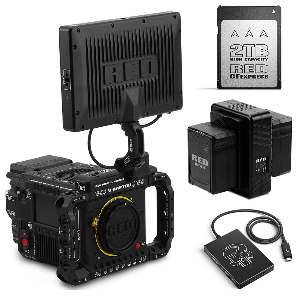 RED DIGITAL CINEMA V-RAPTOR [X] Z Mount Starter Pack with 7.0" Touch ...
