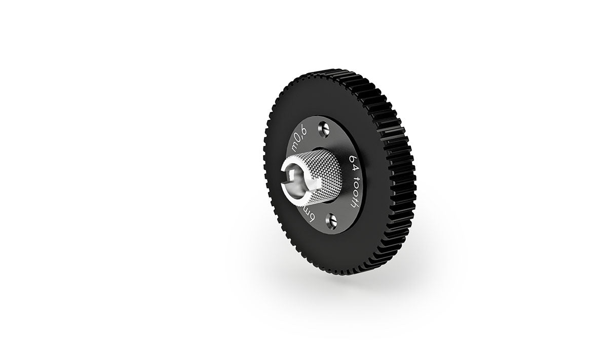 Arri - 64 teeth, 6mm face, 0.6 Metric Module Gear for Fujinon ENG Lens ...